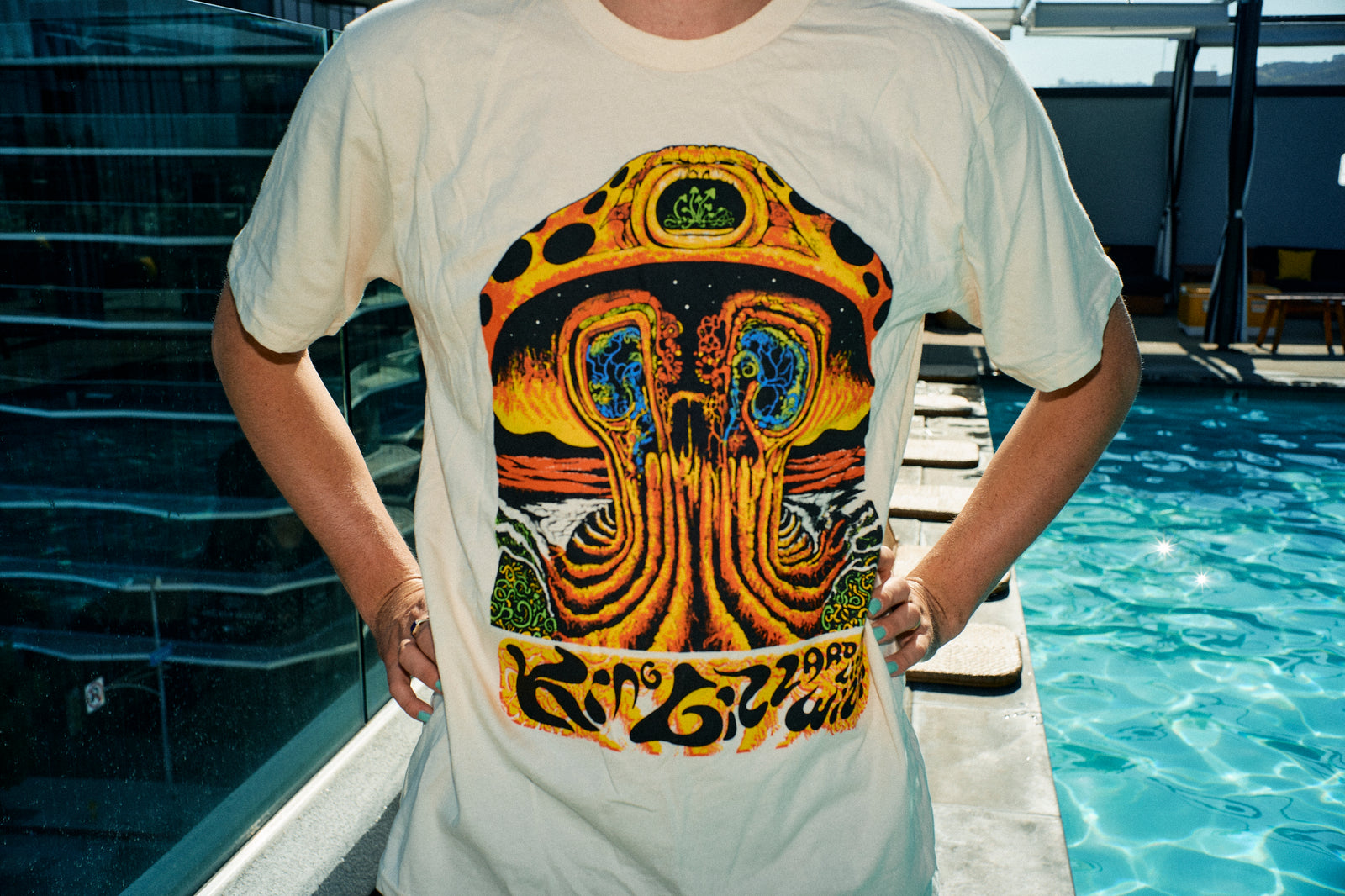 Screaming Lungs Tee - p(doom) records US