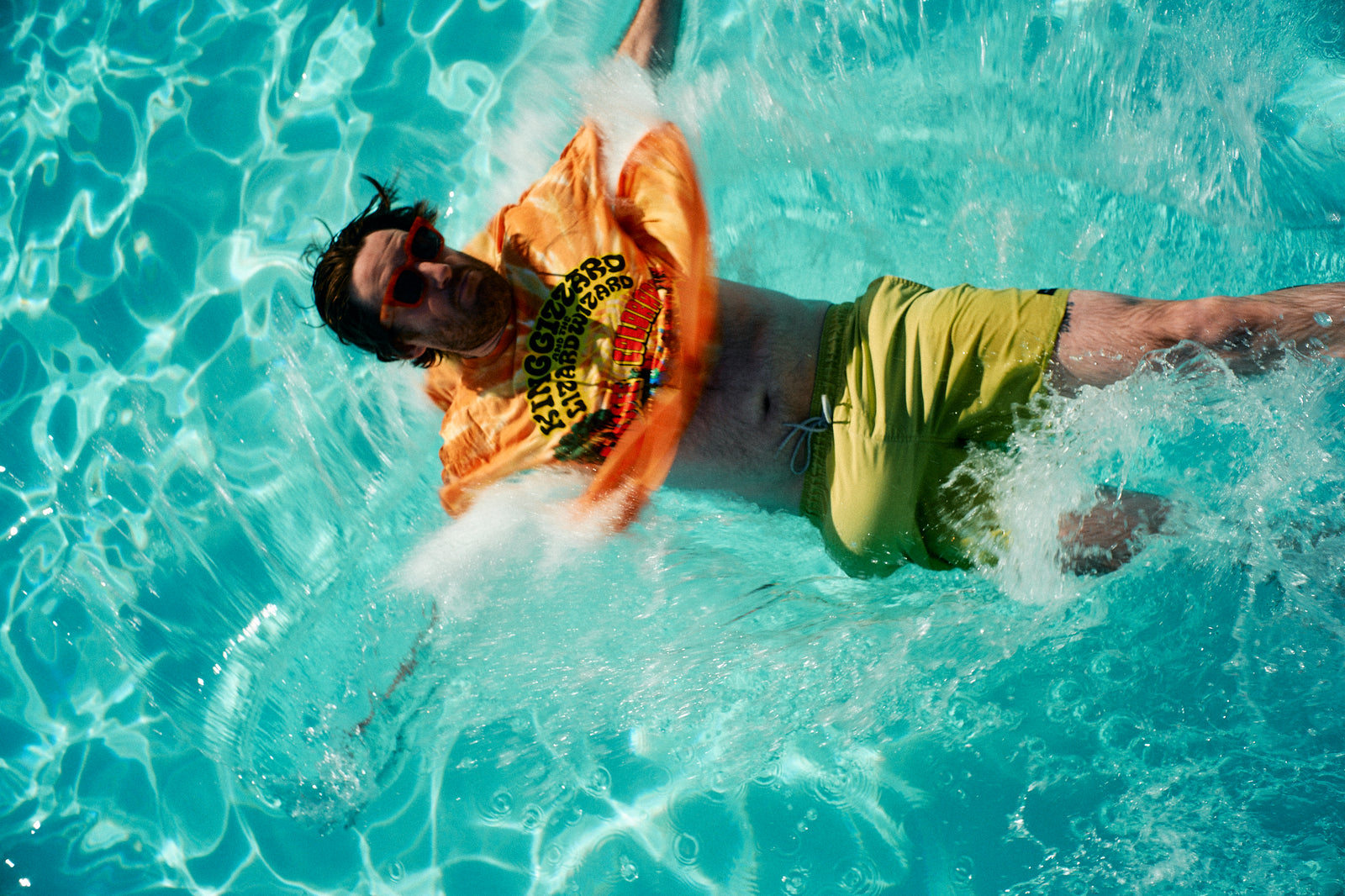 USA Residency Tour 2023 Tie Dye Tee - p(doom) records US