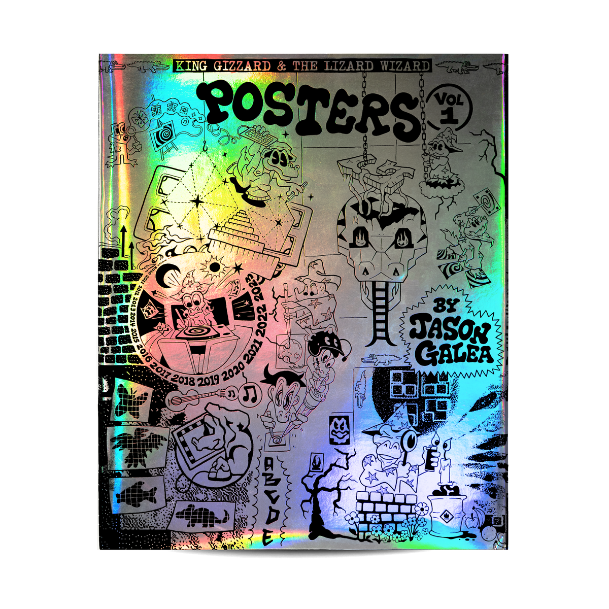 Posters Book - Volume 1 - By Jason Galea - p(doom) records US