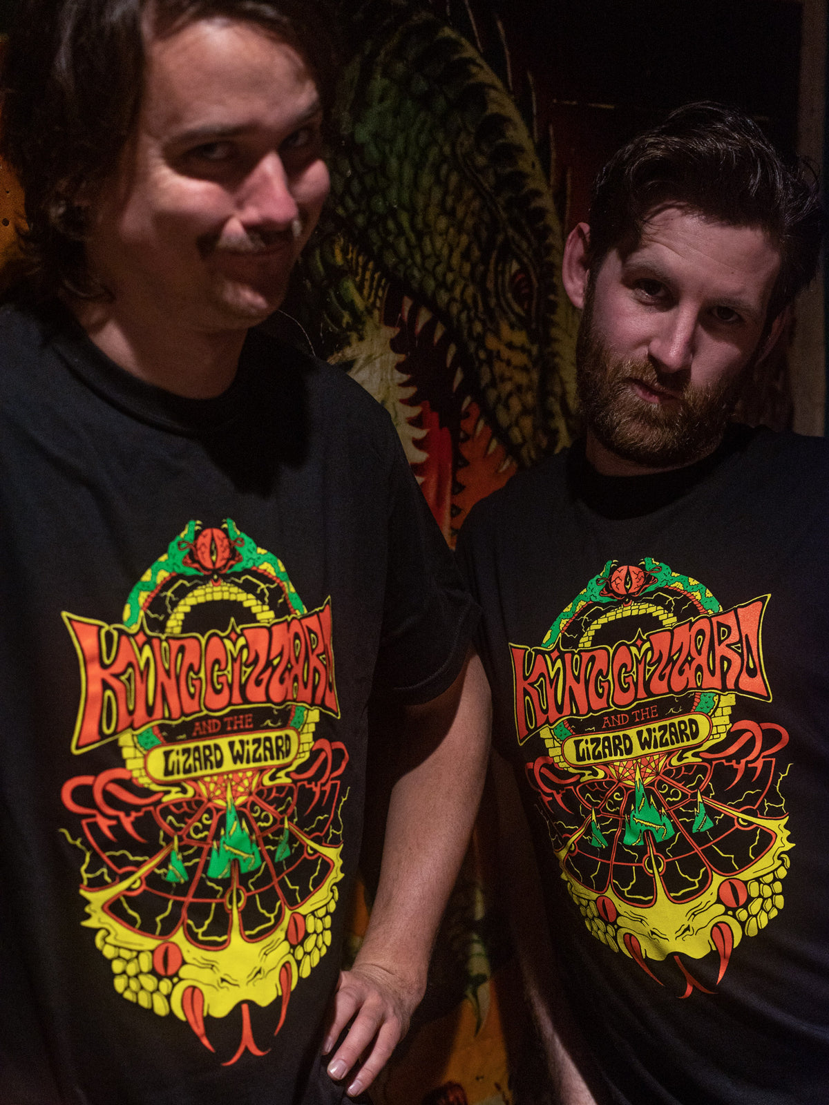 Snake Mountain V2 Tee - p(doom) records US